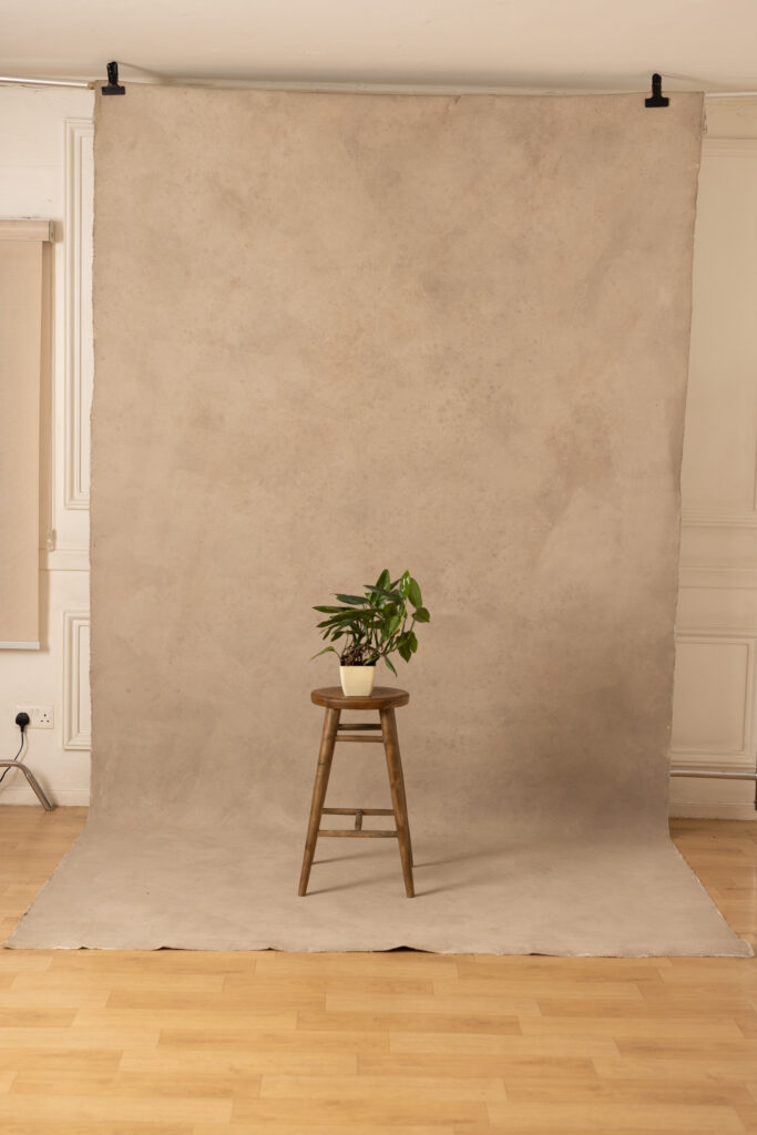 Amber Cloud and Quicksand Painted Canvas Backdrop (RN#280) - Zen Backdrops