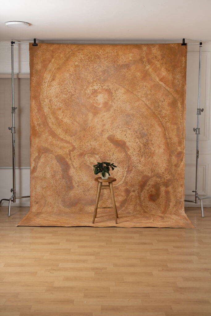 Terra Swirls Painted Canvas Backdrop (SL#486) - Zen Backdrops