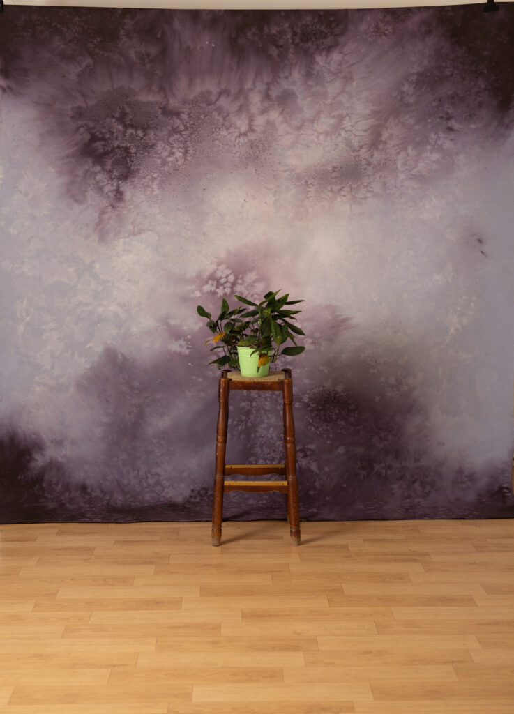 Lavender Veil Painted Canvas Backdrop (SL#484) - Zen Backdrops